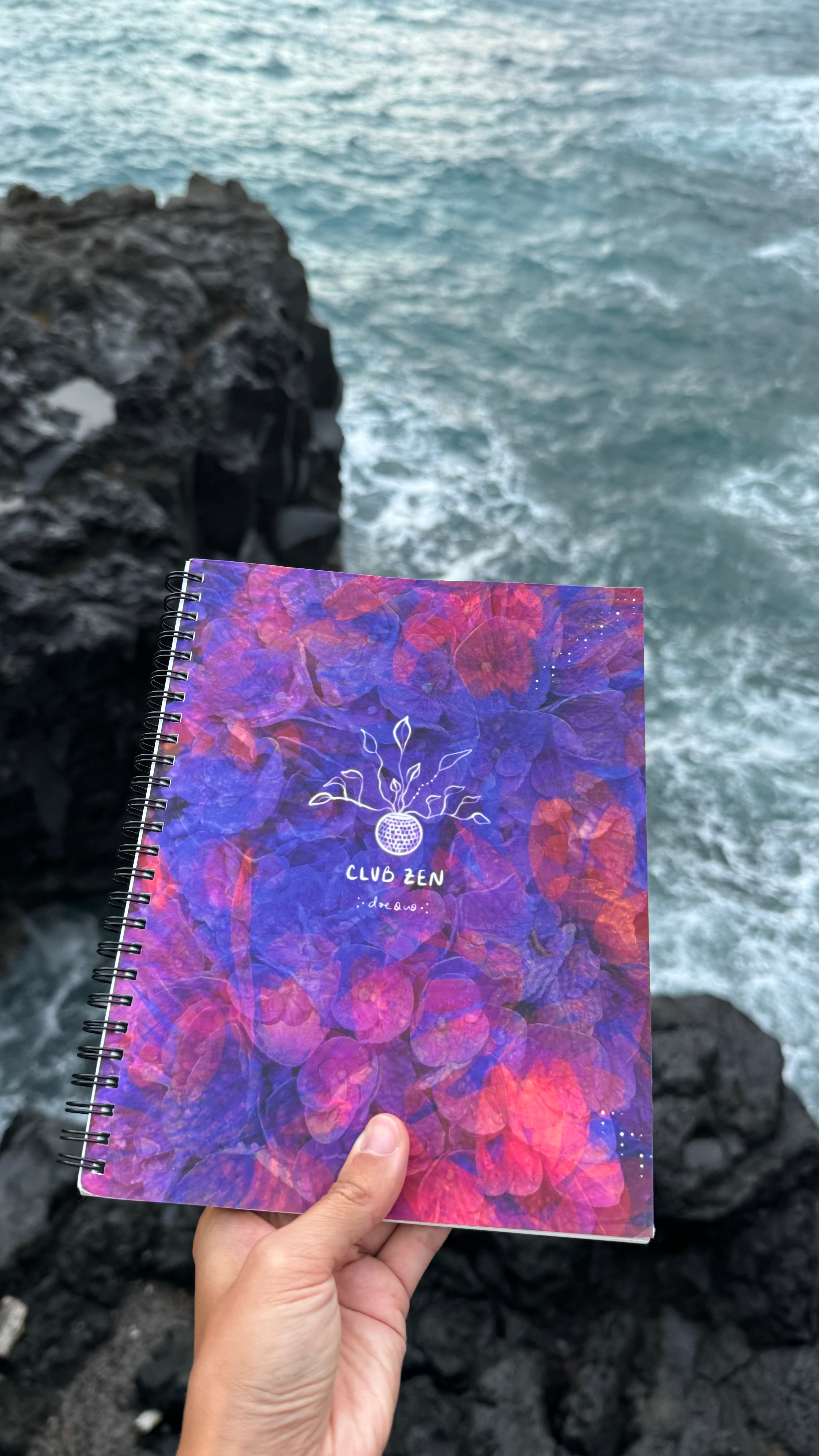 "club zen" - series: you are zen, paper notebook – DOEQUO