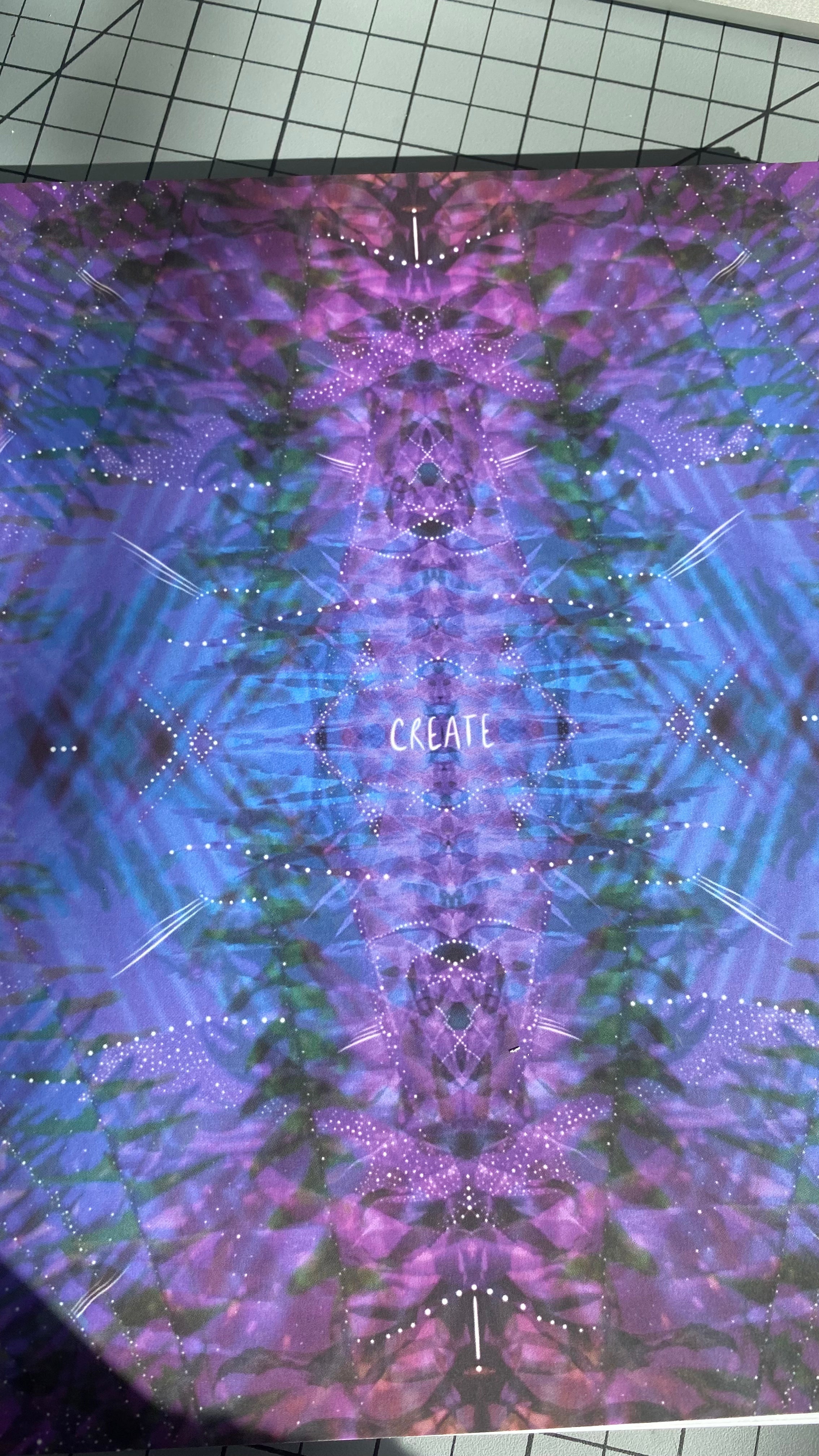 "create your youniverse" - series: you are presence, paper notebook ...