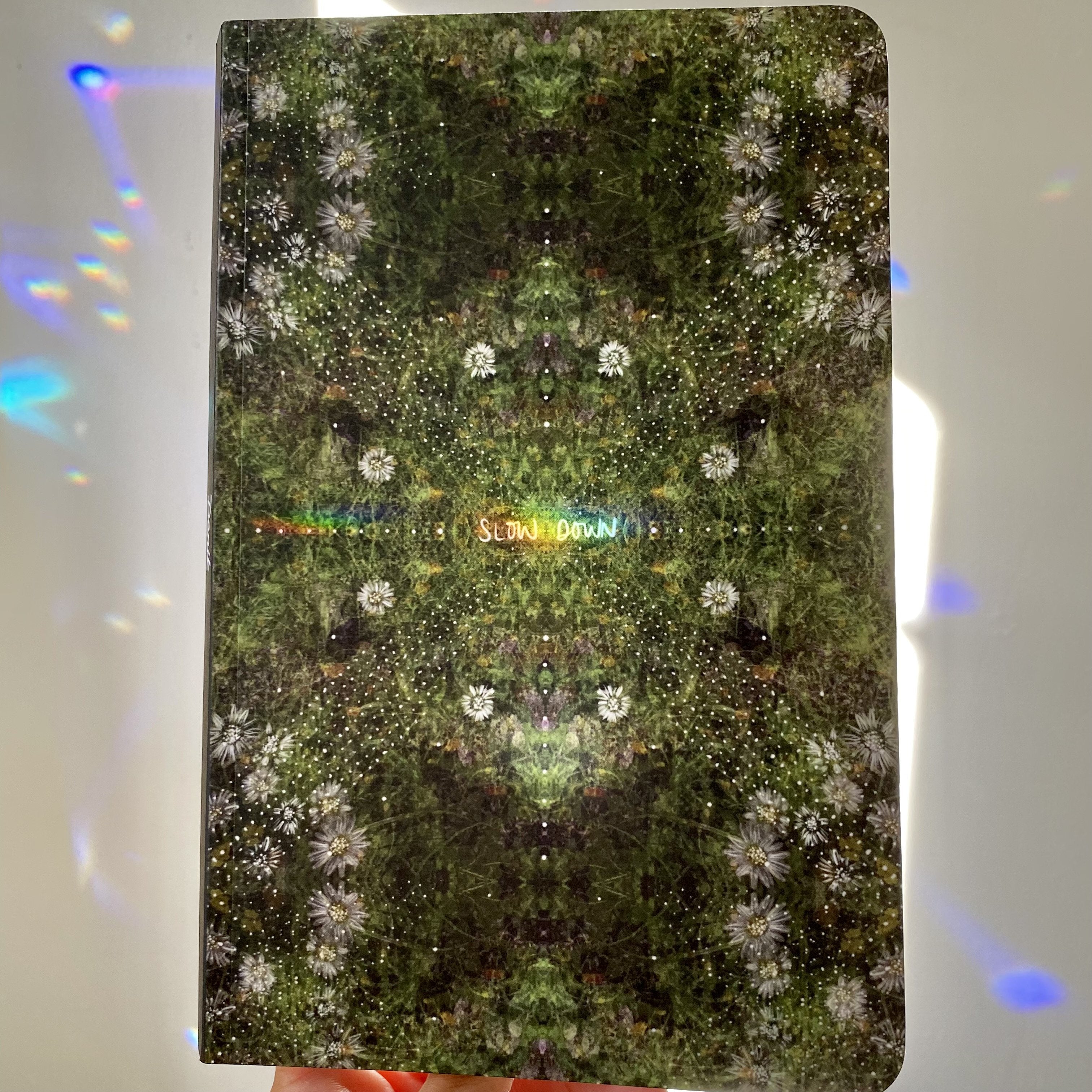 🌸 you are PRESENCE [PAPER JOURNALS] 🚀 slow down green flower machine ...